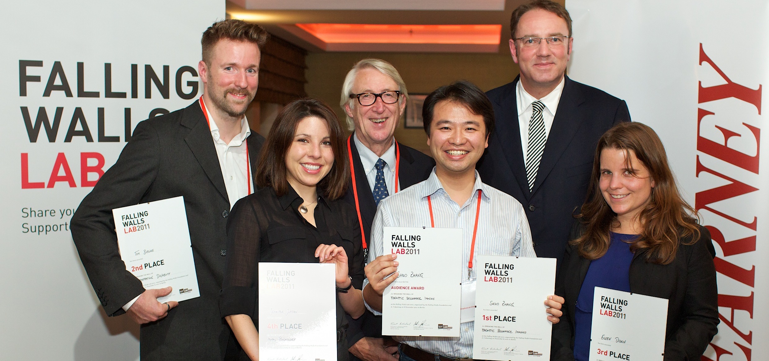 Trinity student wins prize at Falling Walls Lab – Science Calling!